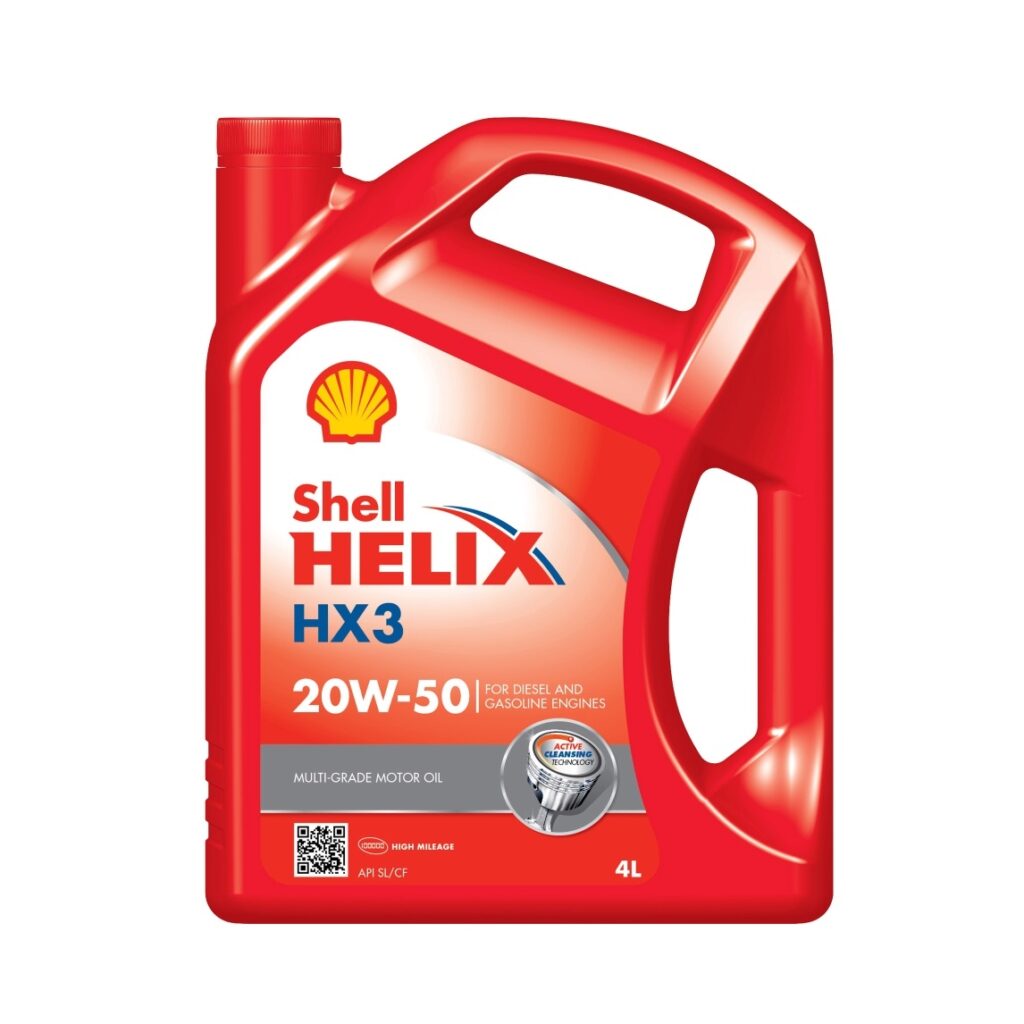 Shell Helix HX3 Multi Grade Oil 20W-50 - BC Direct
