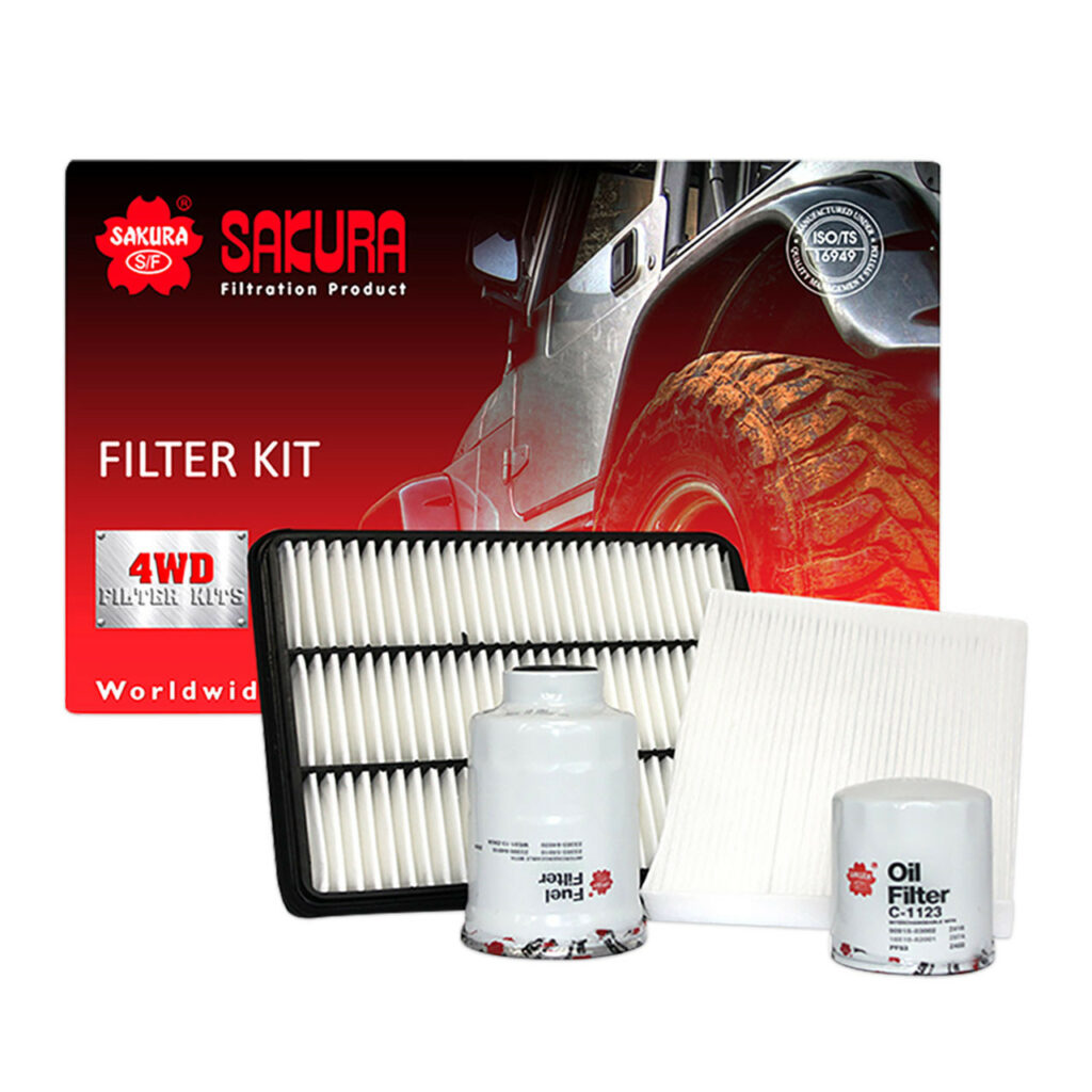 Sakura 4WD Cabin Filter Kit for Toyota Prado 2009+ - BC Direct