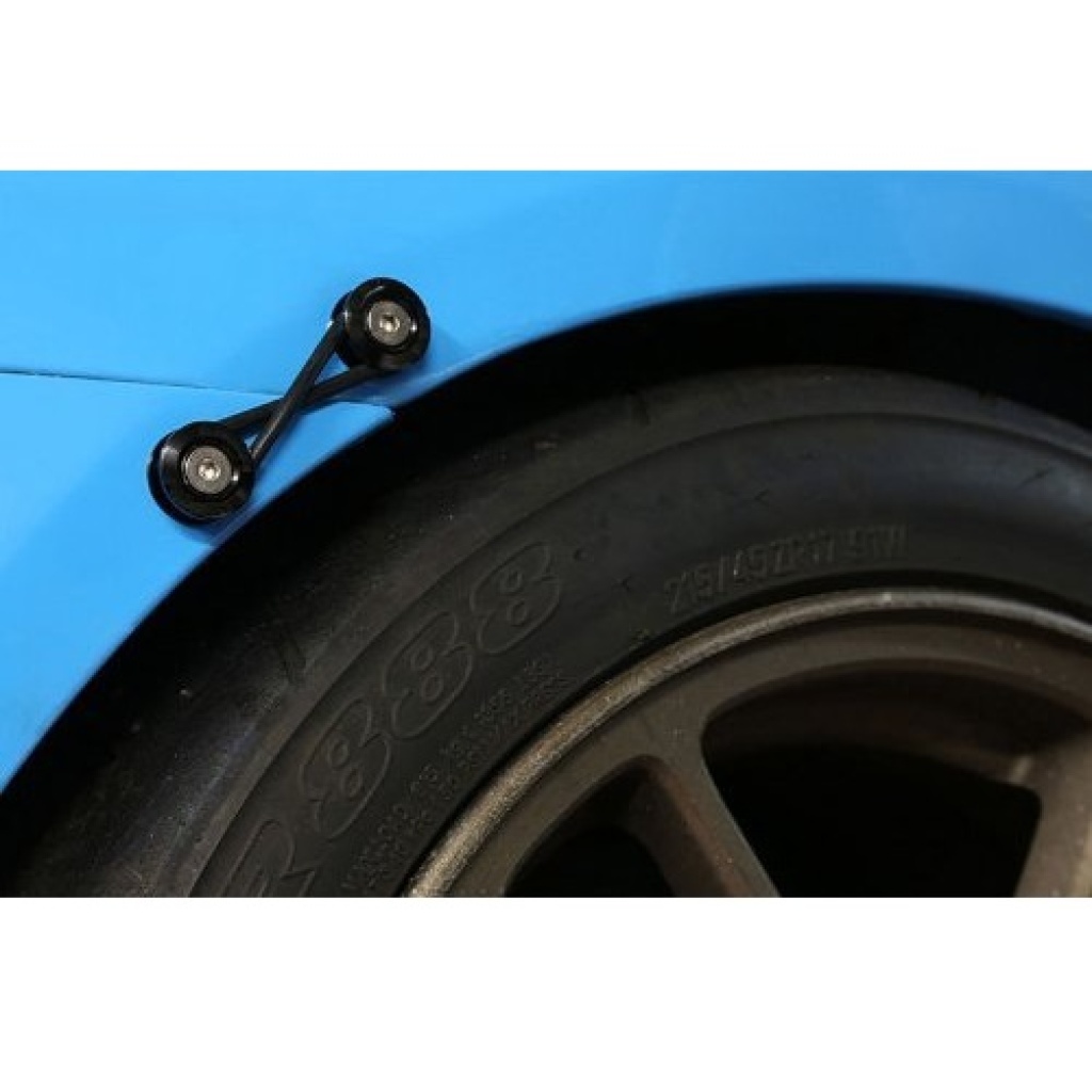 NEO CHROME ALUMINIUM QUICK RELEASE BUMPER FASTENERS KIT - BC Direct